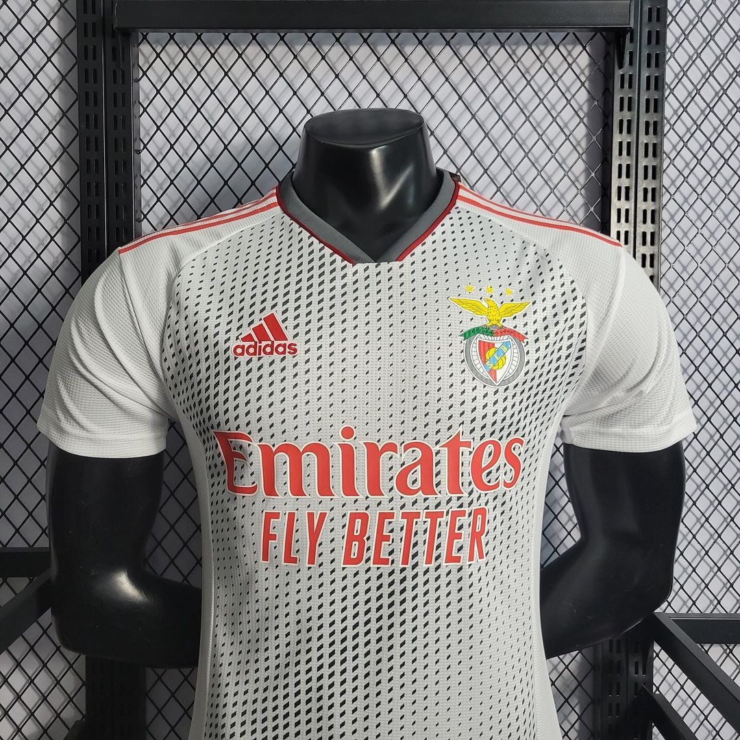 Camisola Benfica White Modelo Jogador 22/23 – Flex Store